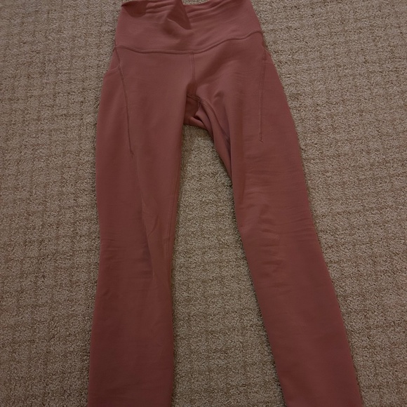 lululemon athletica | Pants & Jumpsuits | Pink Lululemon Leggings ...